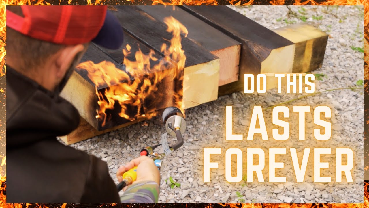 DIY How to easily preserve wood at home...better than pressure treated ...