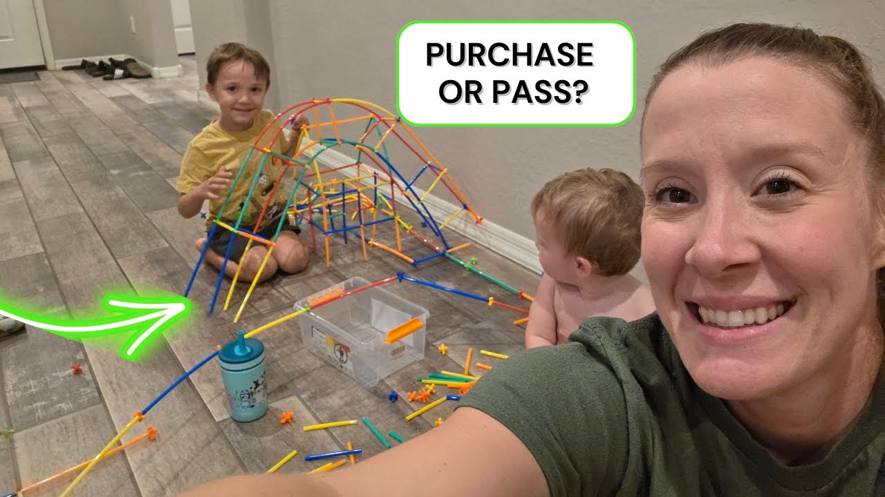 Ggiibro Straw Constructor Toys 🚀 STEM Building Kit for Kids 3 ...