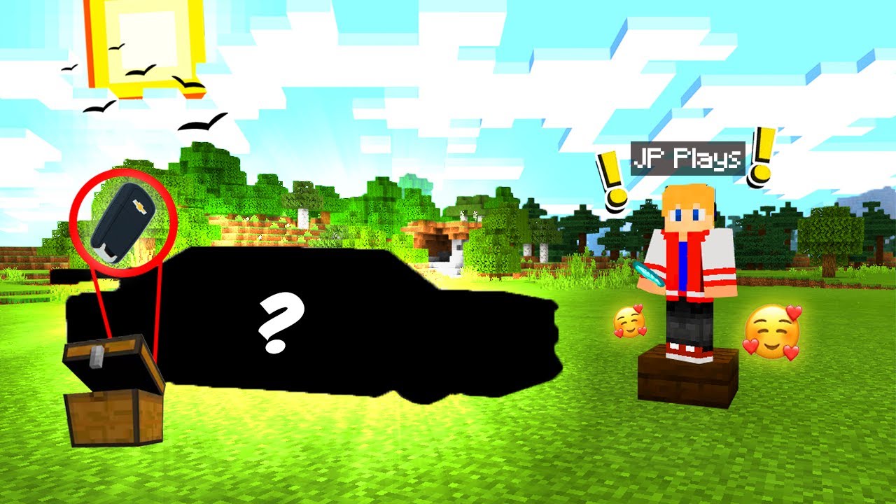 O JP PLAYS ENTROU NO MEU MUNDO E ME DEU VÁRIOS PRESENTES NO MINECRAFT ...