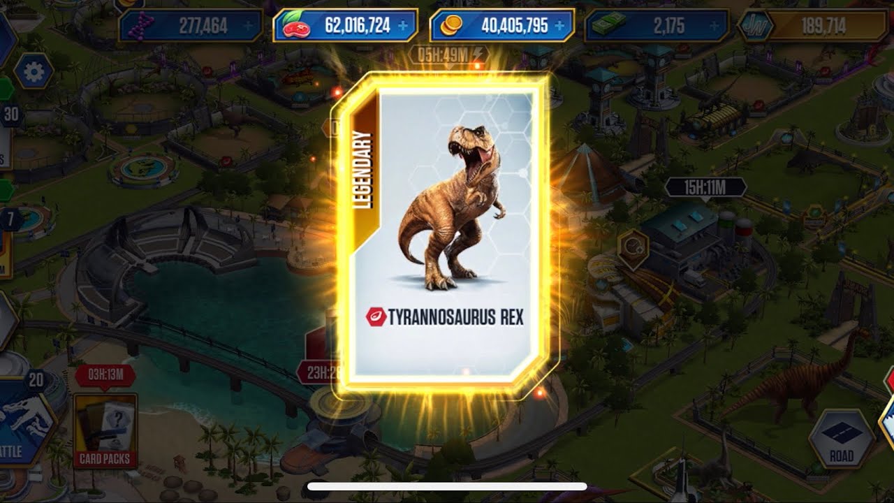 TOURNAMENT BATTLE (GORGOSAURUS) - JURASSIC WORLD THE GAME #END. - YouTube