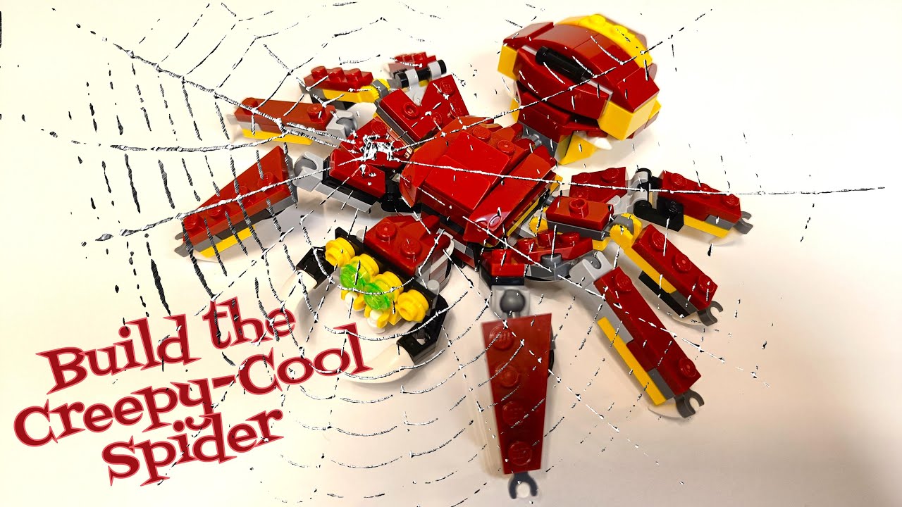 Building a Creepy-Cool LEGO Spider! - YouTube