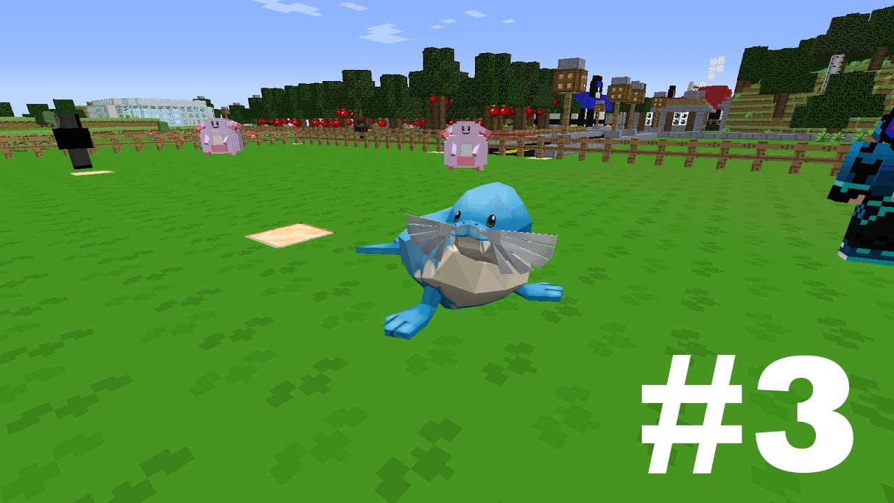 VFW - Minecraft Pokemon Plus EP.3 ตอน โปเกม่อนตัวใหม่ - YouTube