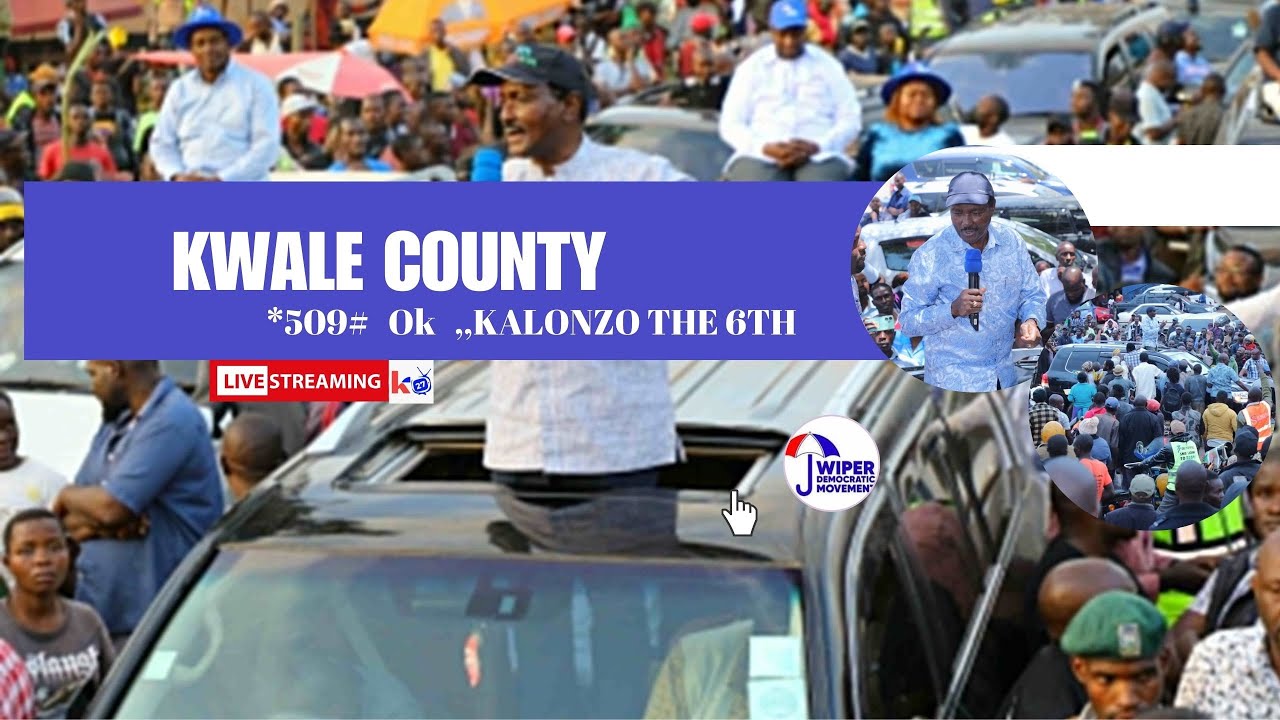 LIVE: H.E STEPHEN KALONZO MUSYOKA - KWALE VISIT - YouTube