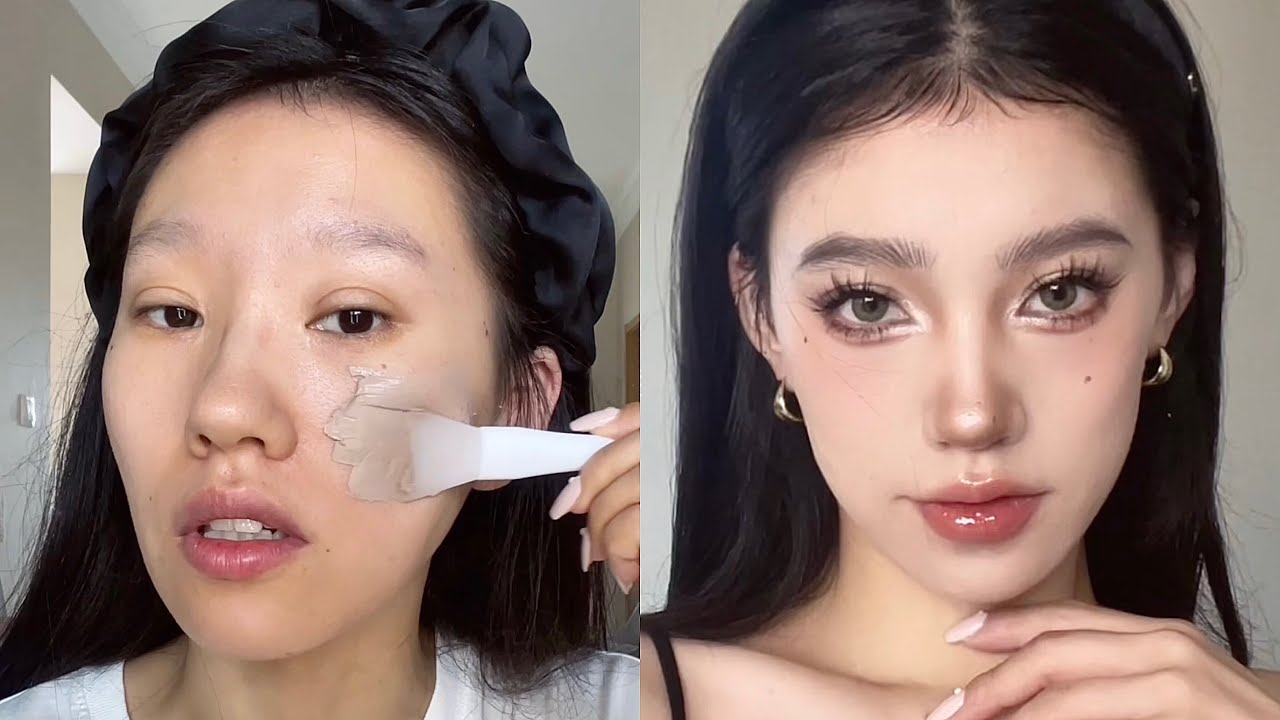 Douyin makeup full tutorial ~ step by step make up ️ - YouTube