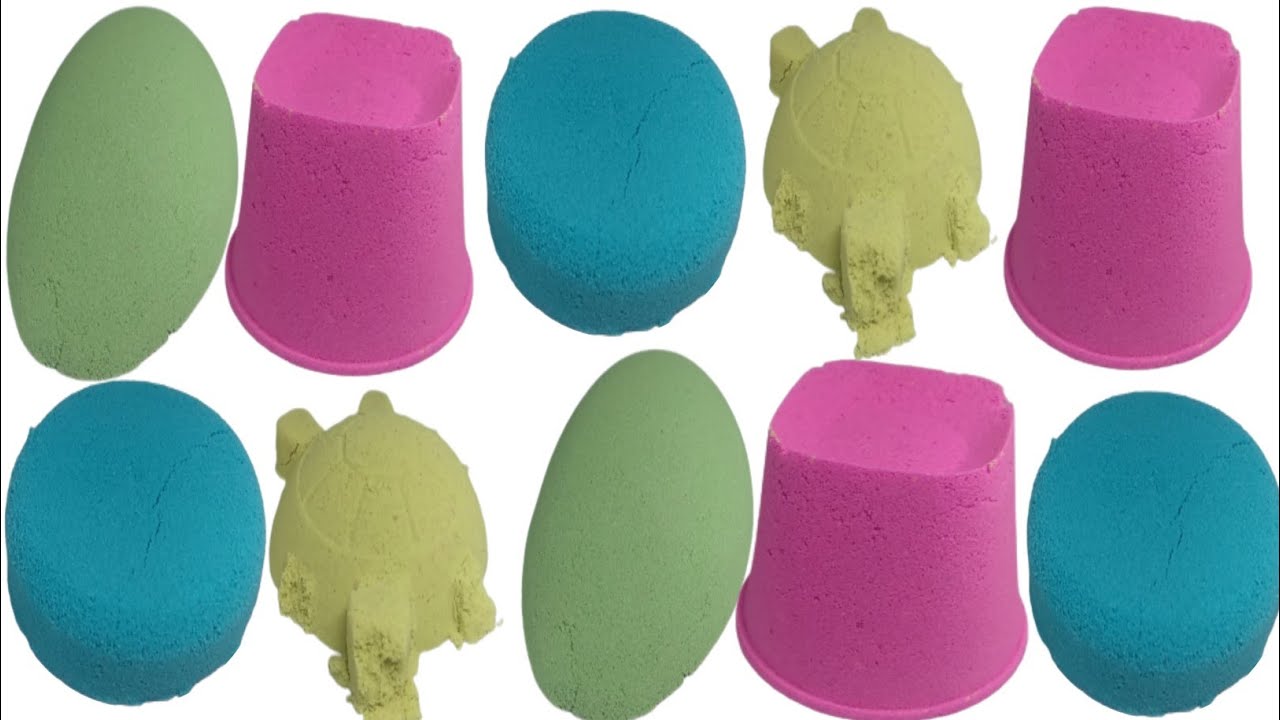 Very Satisfying and Relaxing Kinetic Sand sc sand - YouTube