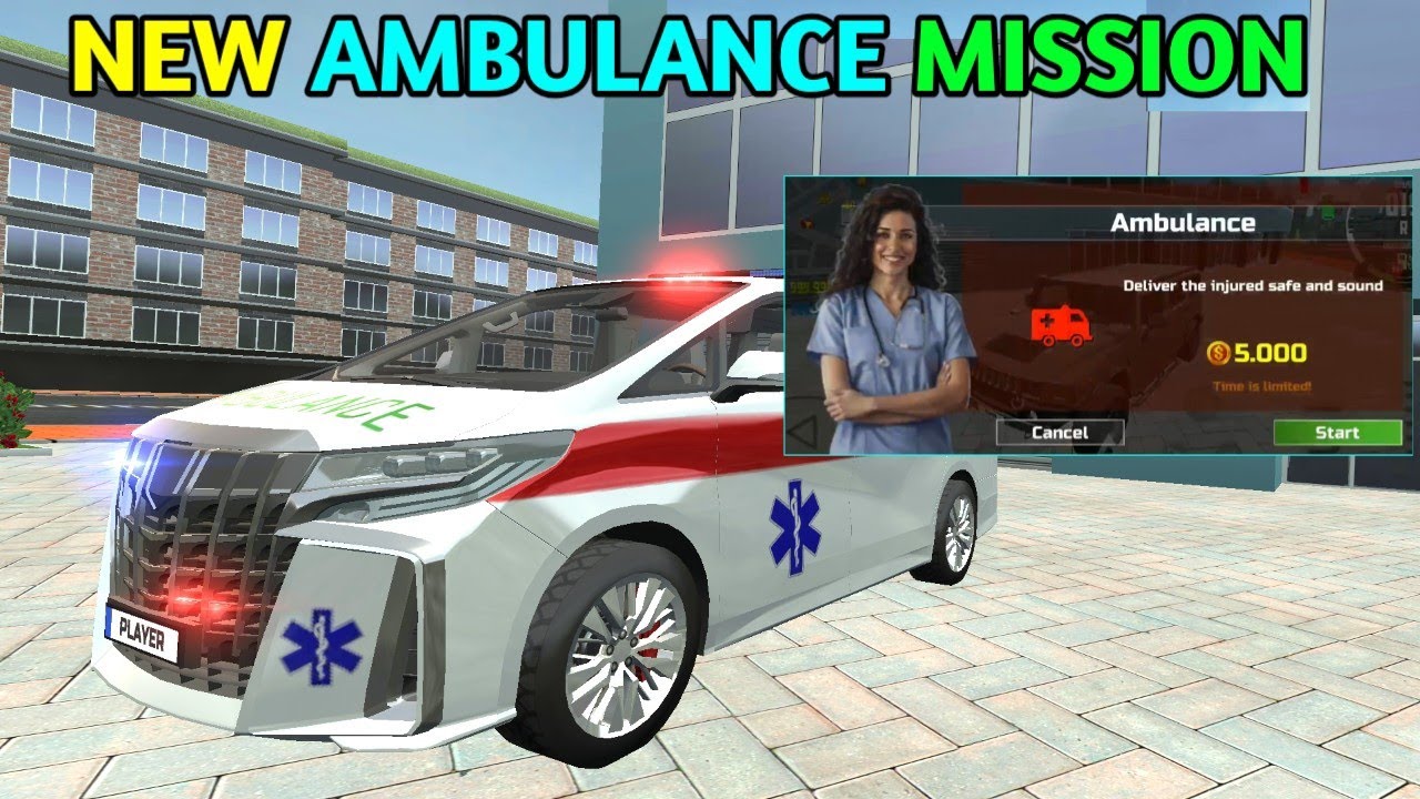 New Ambulance Mission| Car Simulator 2 Crazy Trevor - YouTube