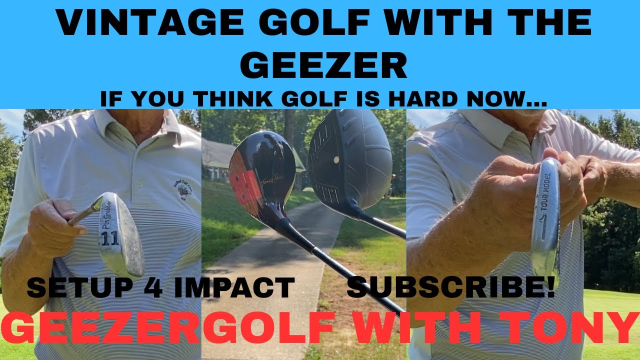 How hard is golf today compared to 50 years ago? Let's find out! - YouTube