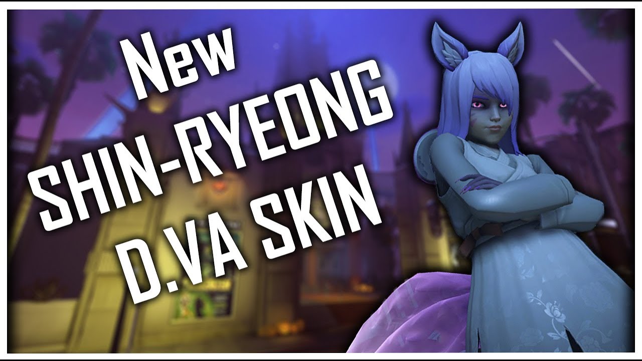 NEW! Shin-Ryeong D.Va Halloween Terror 2020 Skin Gameplay - YouTube