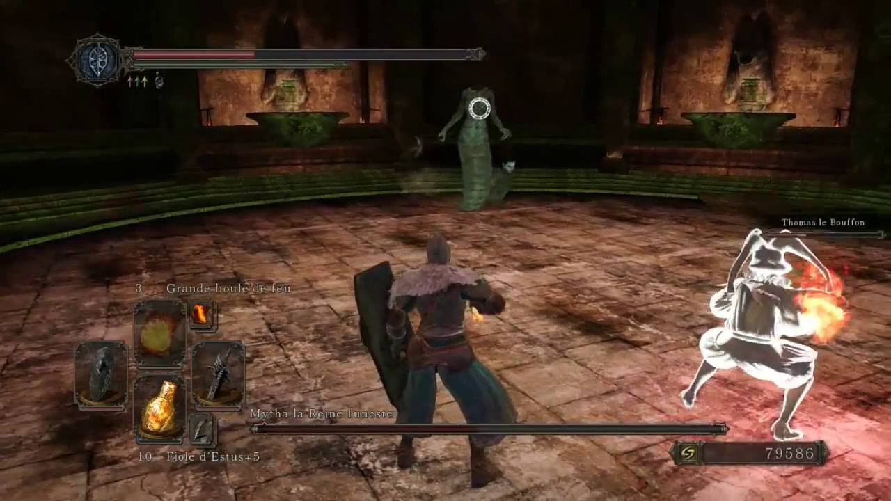 Dark Souls 2 Boss; Mytha la reine Funeste - YouTube