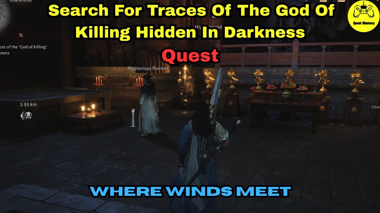 Search For Traces Of The God Of Killing Hidden In Darkness Quest Where ...