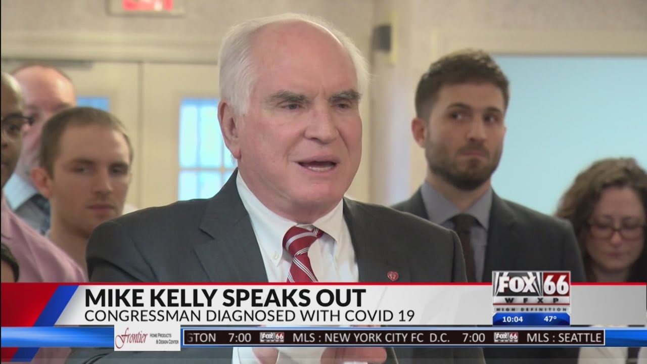 Congressman Mike Kelly speaks out about battle with COVID-19 - YouTube
