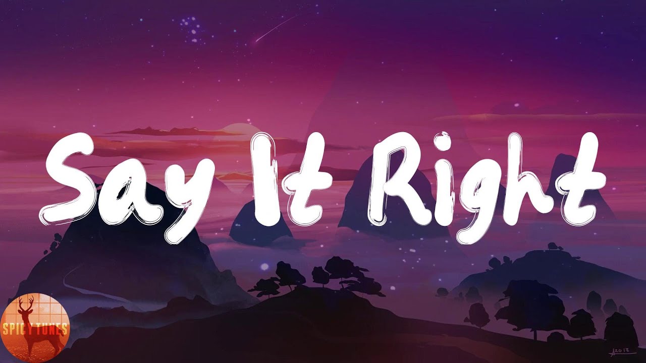 Nelly Furtado - Say It Right (Lyrics) - YouTube