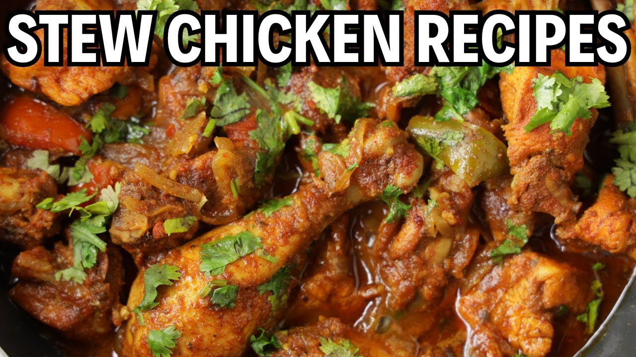 Caribbean Stew Chicken Recipes | Recipes By Chef Ricardo - YouTube
