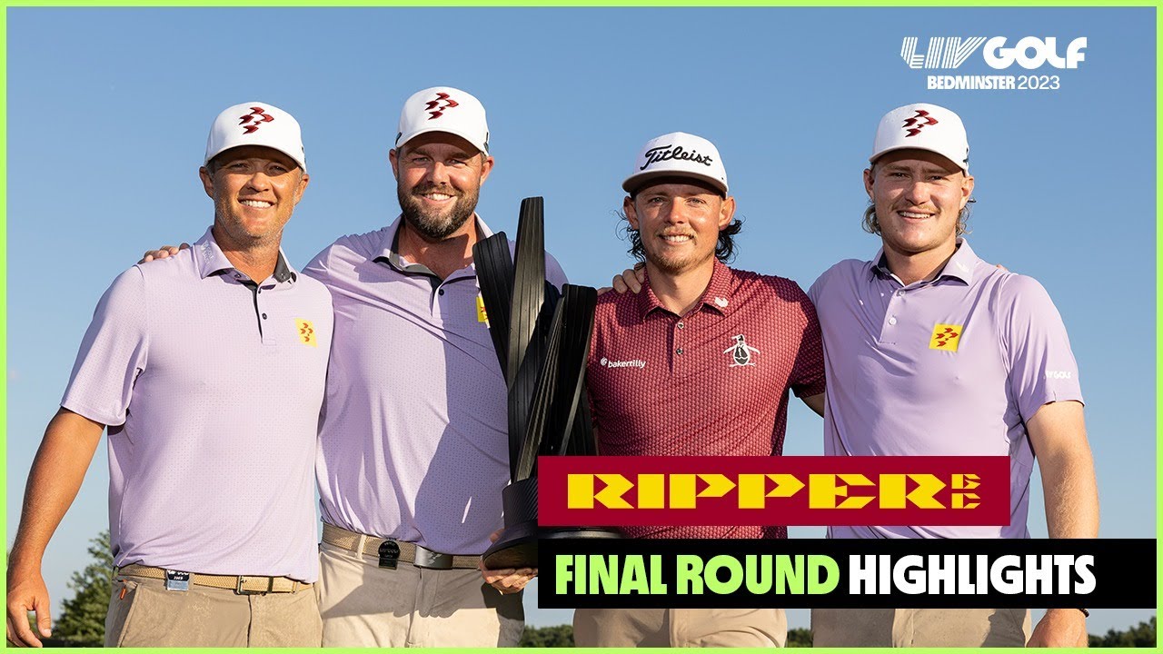Team Highlights: Ripper GC Cruises to title | LIV Golf Bedminster - YouTube