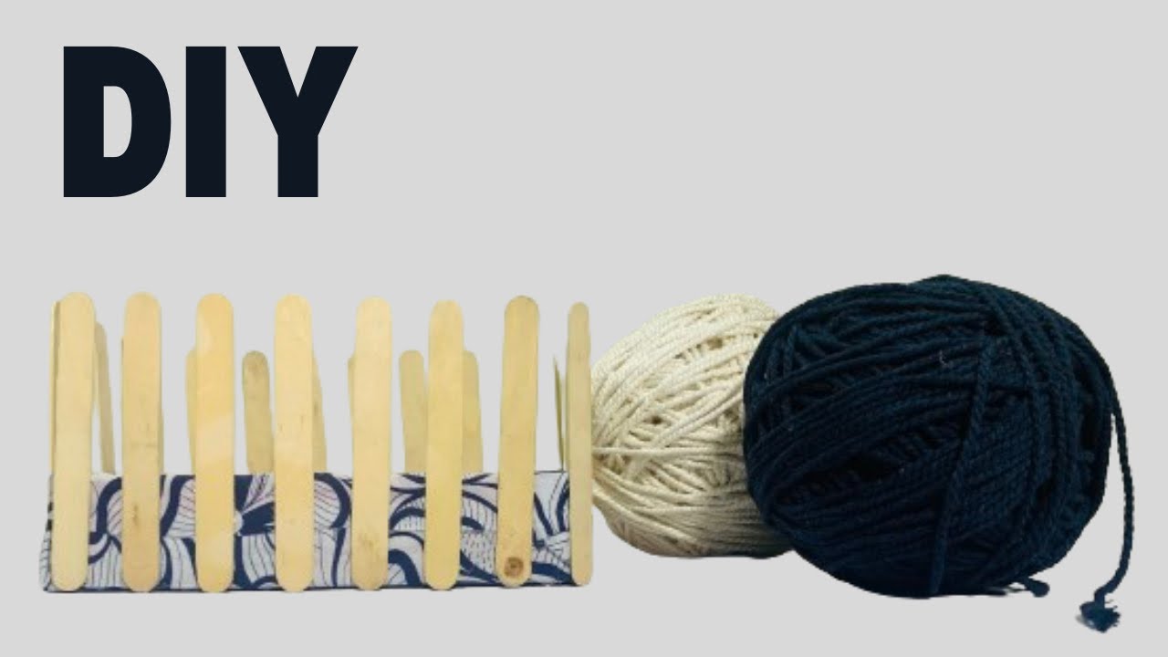 DIY Basket | An incredible result from wooden sticks and macrame with ...