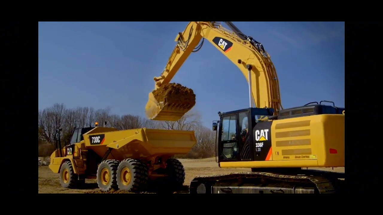 The Catterpillar 336F XE. The show off of this excavator. - YouTube