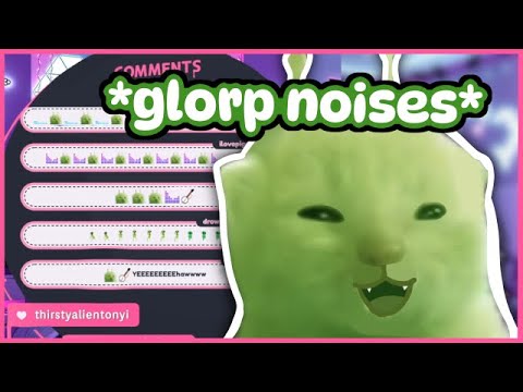 GLORP IS ALIVE??? | Glorp Vtuber Model Perfomance - YouTube