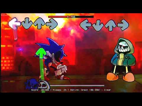 FNF You Can't Run Encore RTX But Dust Sans Sing It