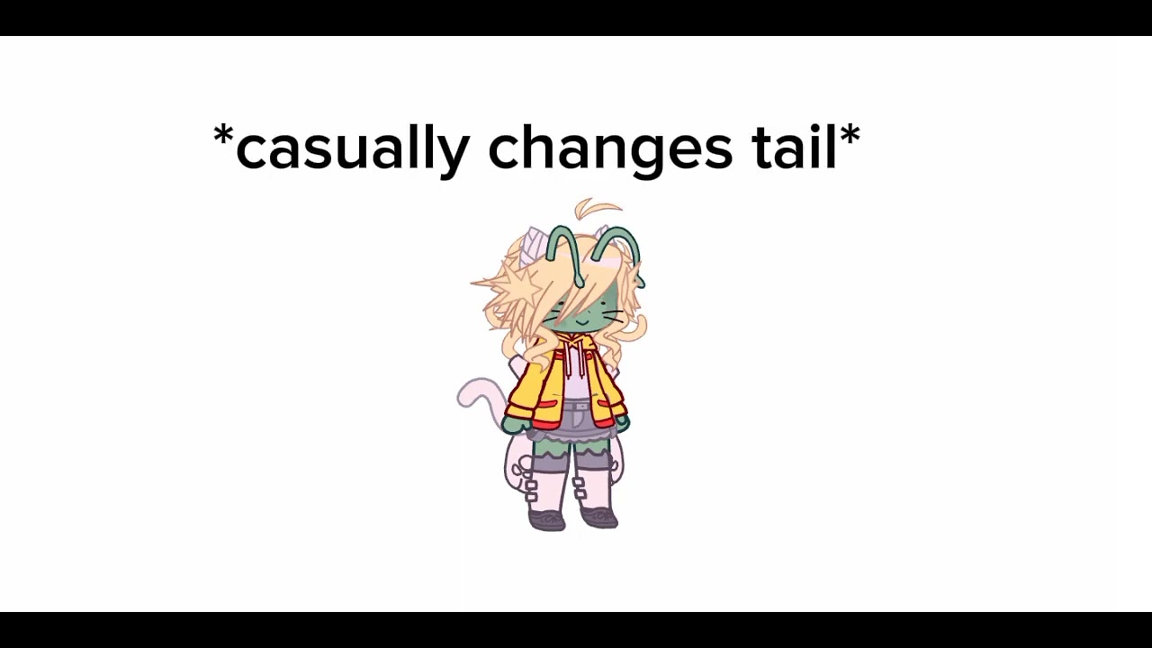 casually changes tail - YouTube