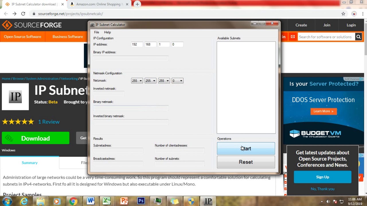 IP Subnet Calculator for Windows - YouTube