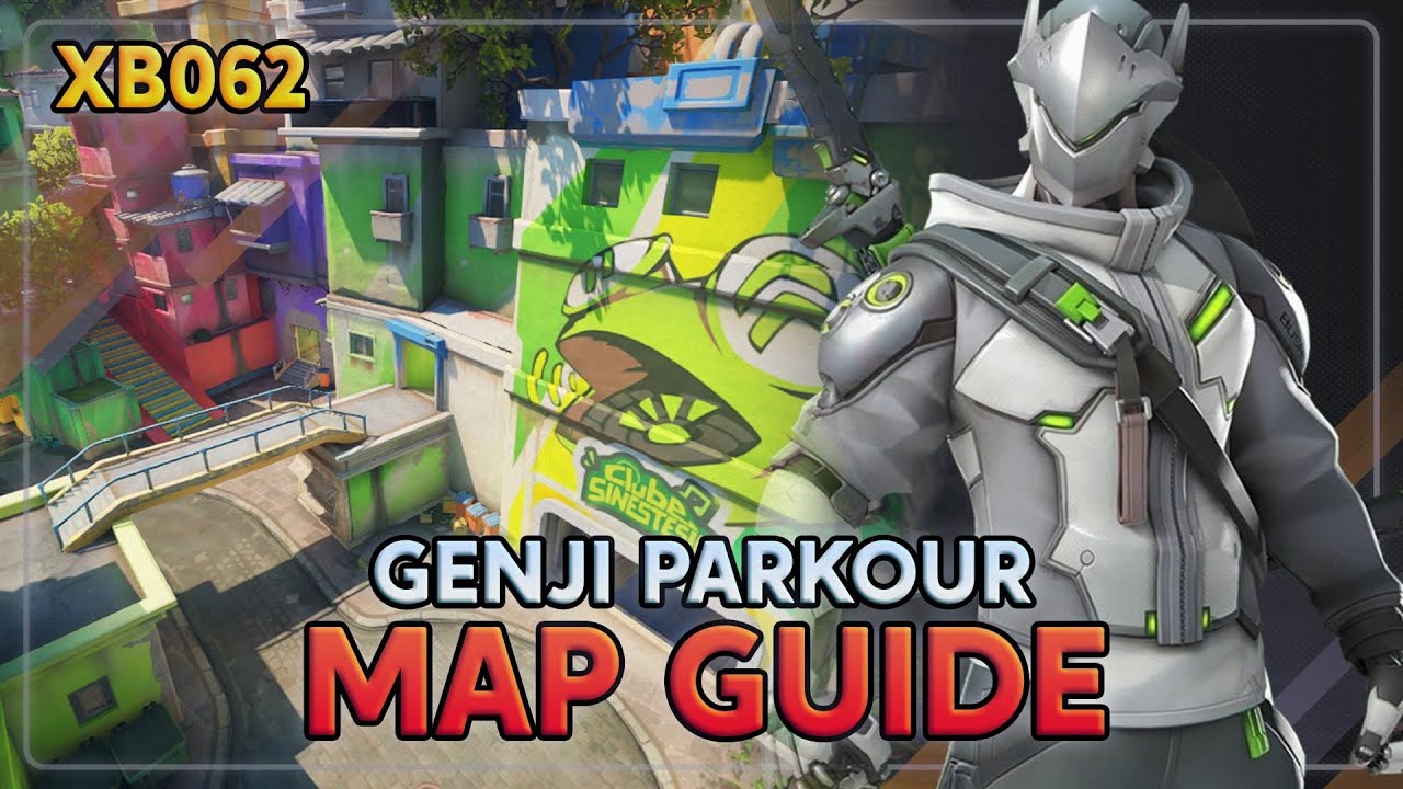 Map Guide l Genji Parkour (XB062) - Overwatch 2 - YouTube