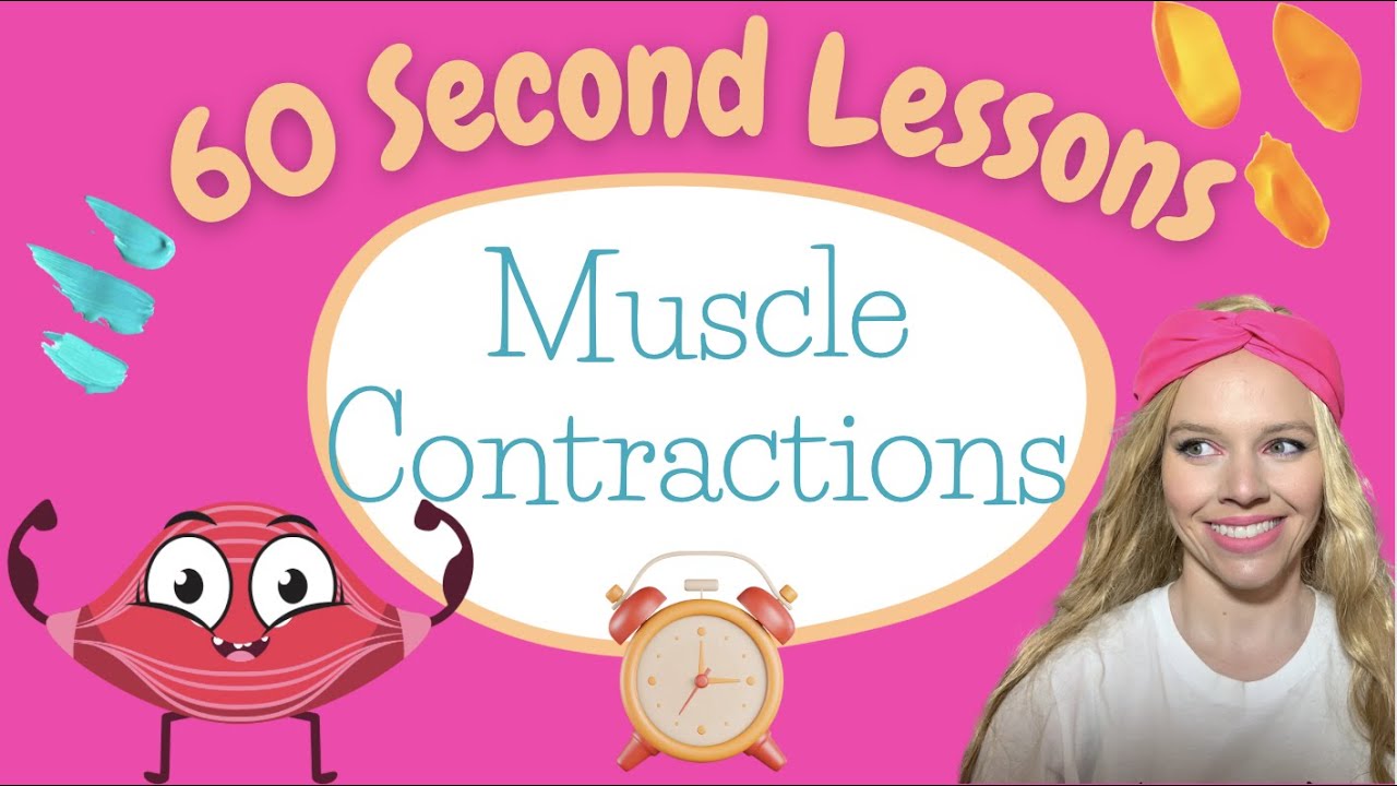 60 Second Lessons: Muscle Contractions | Human Body Learning with Mary ...