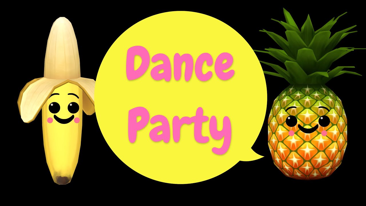 🍌 🍍🎉 Funny Fruits Dance Party 🍇🥳 🔔 #funnyfruits #dance #party #dancingfruits - YouTube