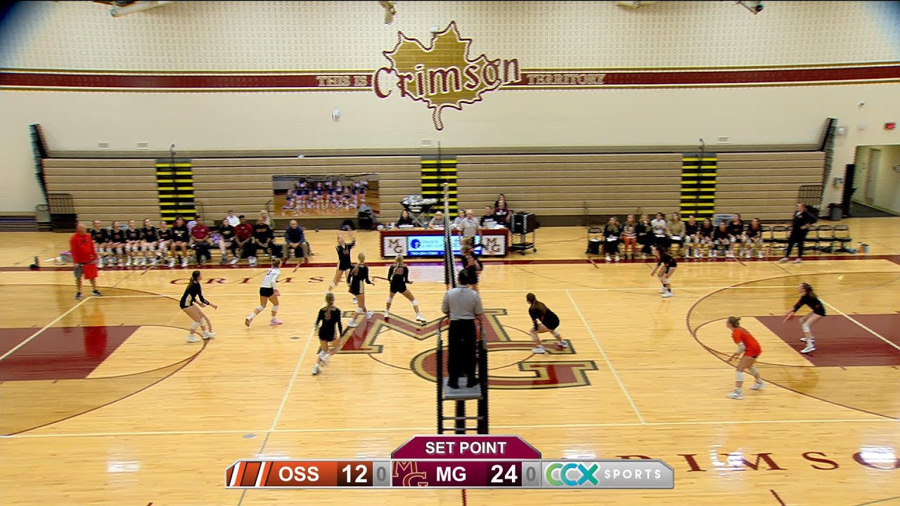 Maple Grove Volleyball Sweeps Osseo - YouTube