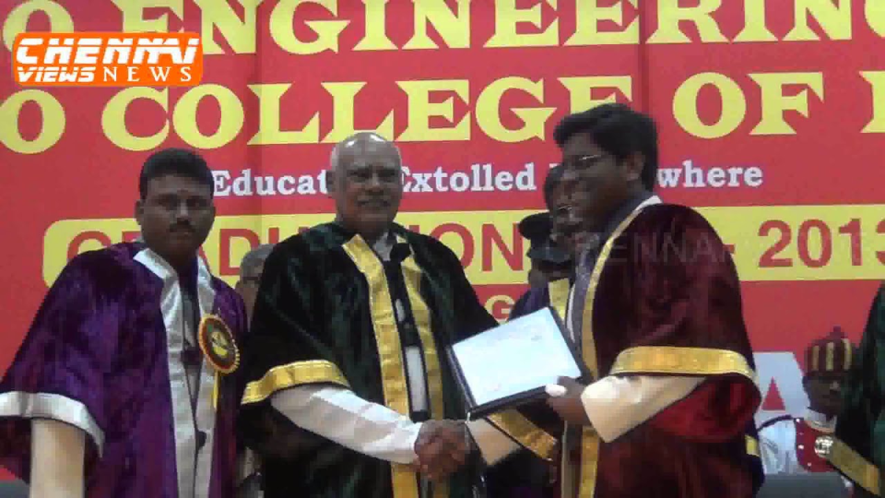 APOLLO ENGINEERING COLLEGE GRADUATION DAY (2013) IN CHENNAI - YouTube