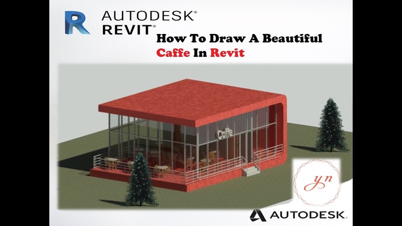 How to Draw Modern Coffee Using Revit Autodesk - YouTube