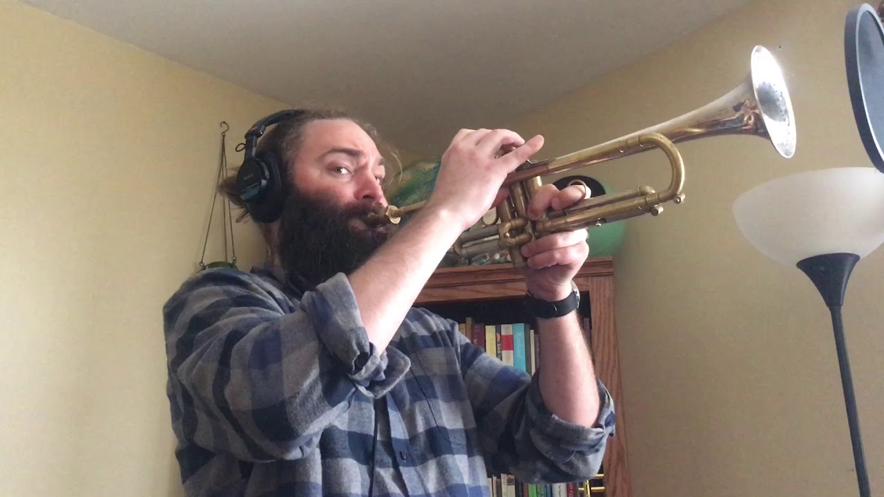 Arban Characteristic Study No. 6, by Ross Huff, trumpet - YouTube