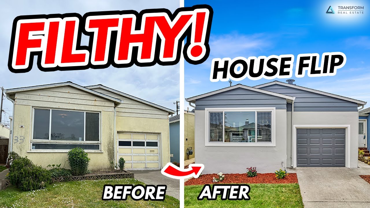 Filthy House Flip Budget Home Renovation Before & After - YouTube