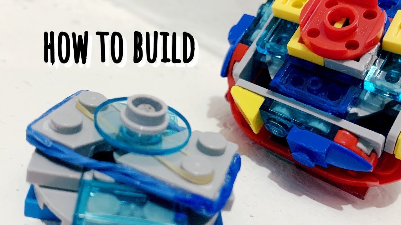 How to build my working reboot driver | lego beyblade tutorials - YouTube