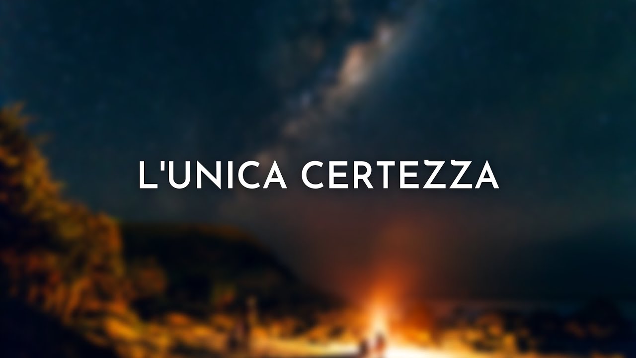 L'unica Certezza - PDG Worship (Testo) - YouTube