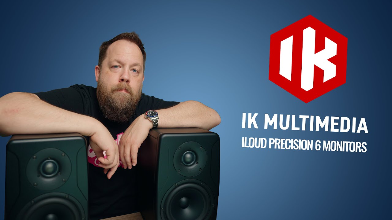 Checking Out The IK Multimedia Precision 6 Monitors! - YouTube