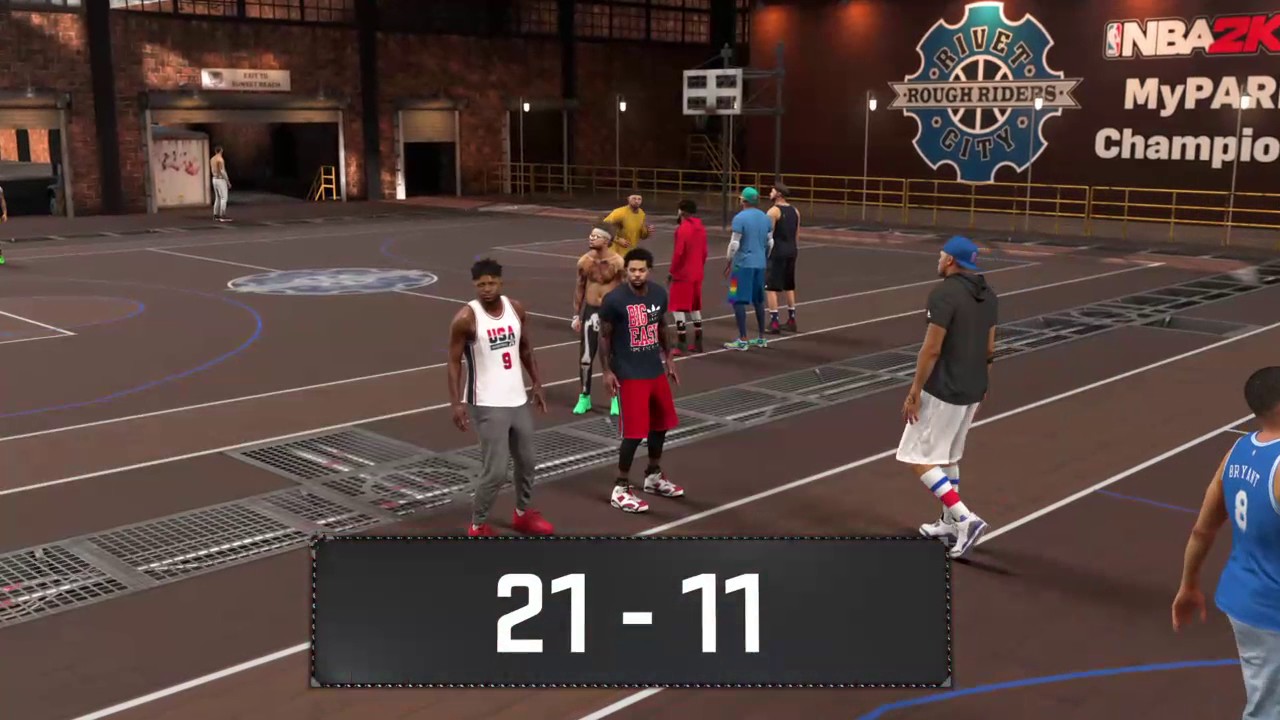 NBA 2k17 my Park - YouTube