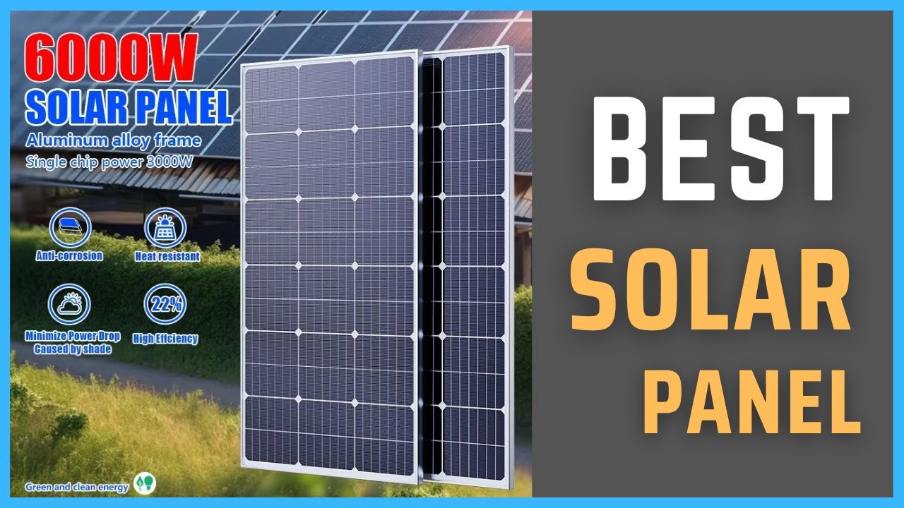 Best Solar Panel | 3000W Solar Panel High Efficiency Solar System ...