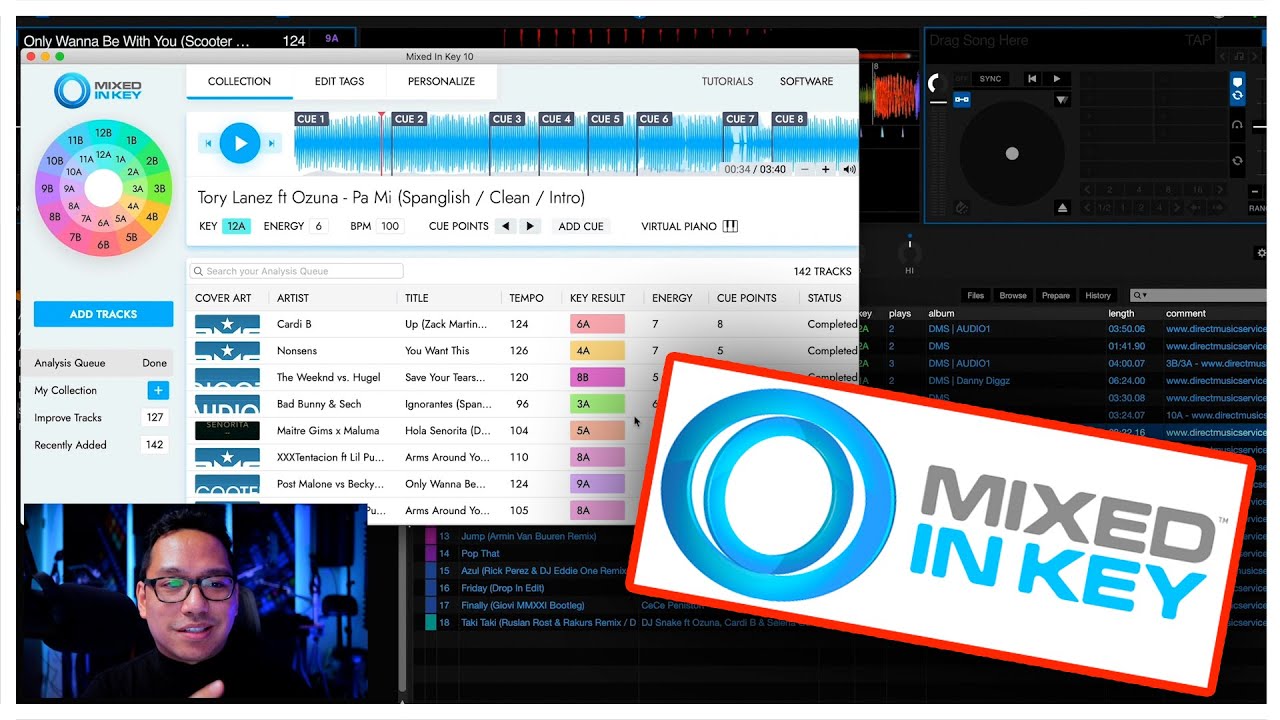 I key my tracks by ear but finally tried MIXED IN KEY... - YouTube