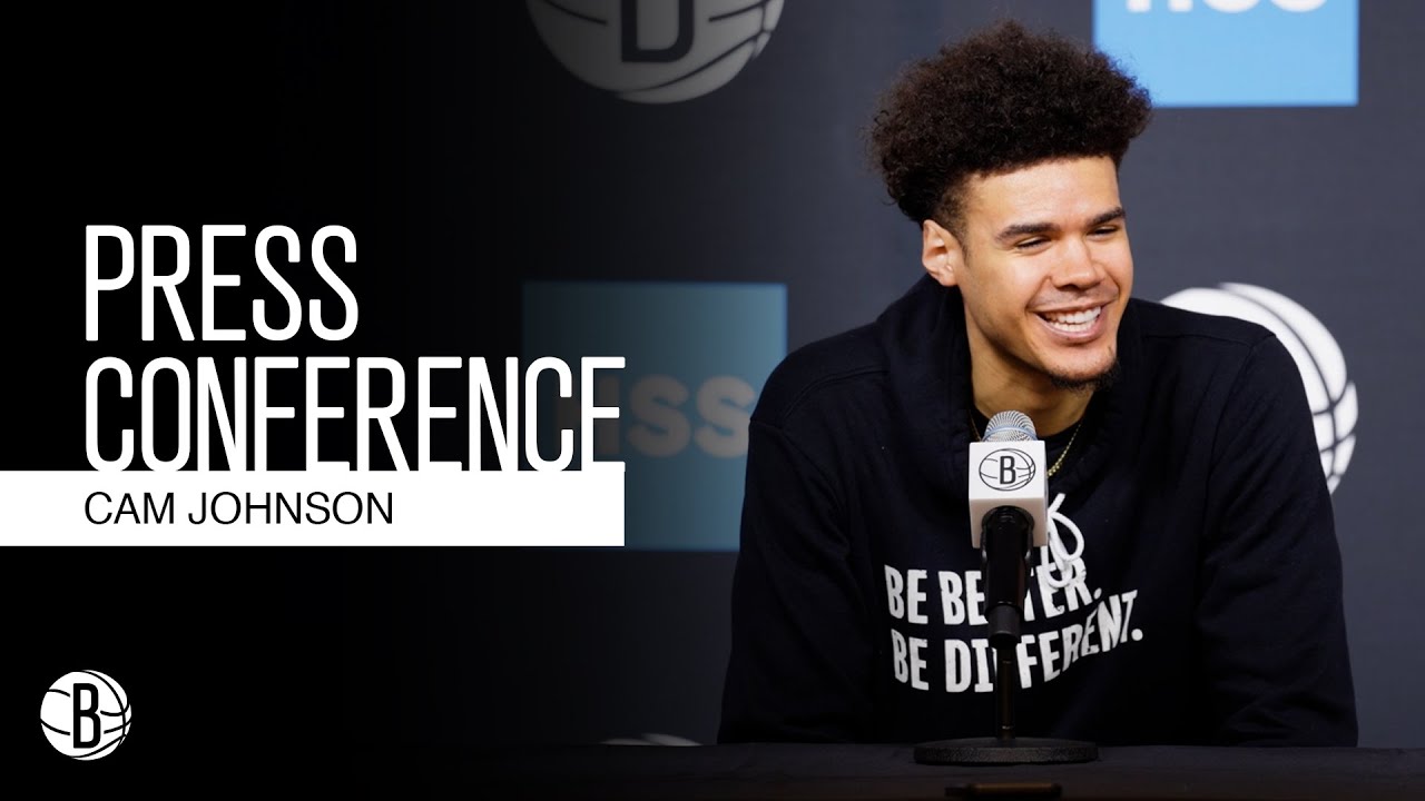 Cam Johnson End of Season Press Conference | Brooklyn Nets - YouTube