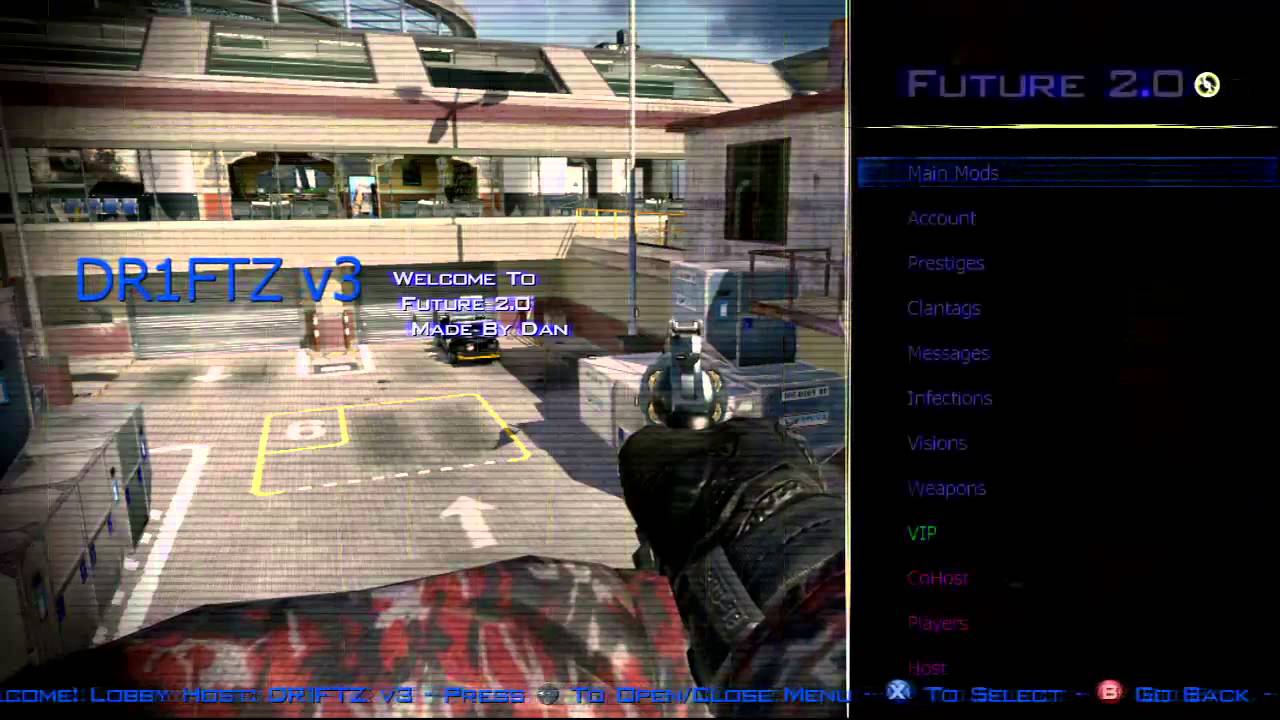 MW2 Future 2.0 Mod Menu TU8 JTAG/RGH + Download - YouTube