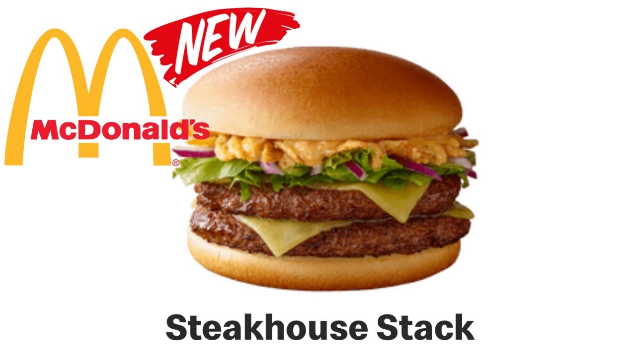 Checkout Basket McDonald’s Steakhouse Stack - YouTube