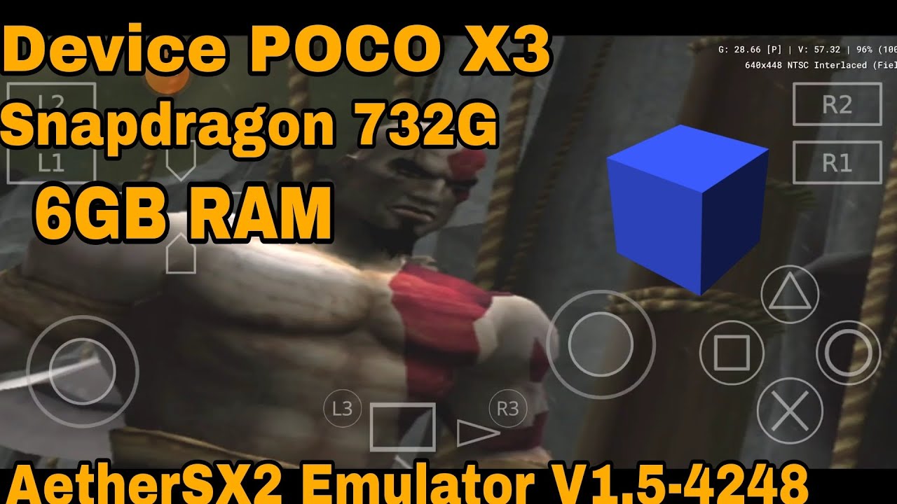 AetherSX2 Emulator V1.5-4248 Android - God Of War 1 POCO X3 Best ...