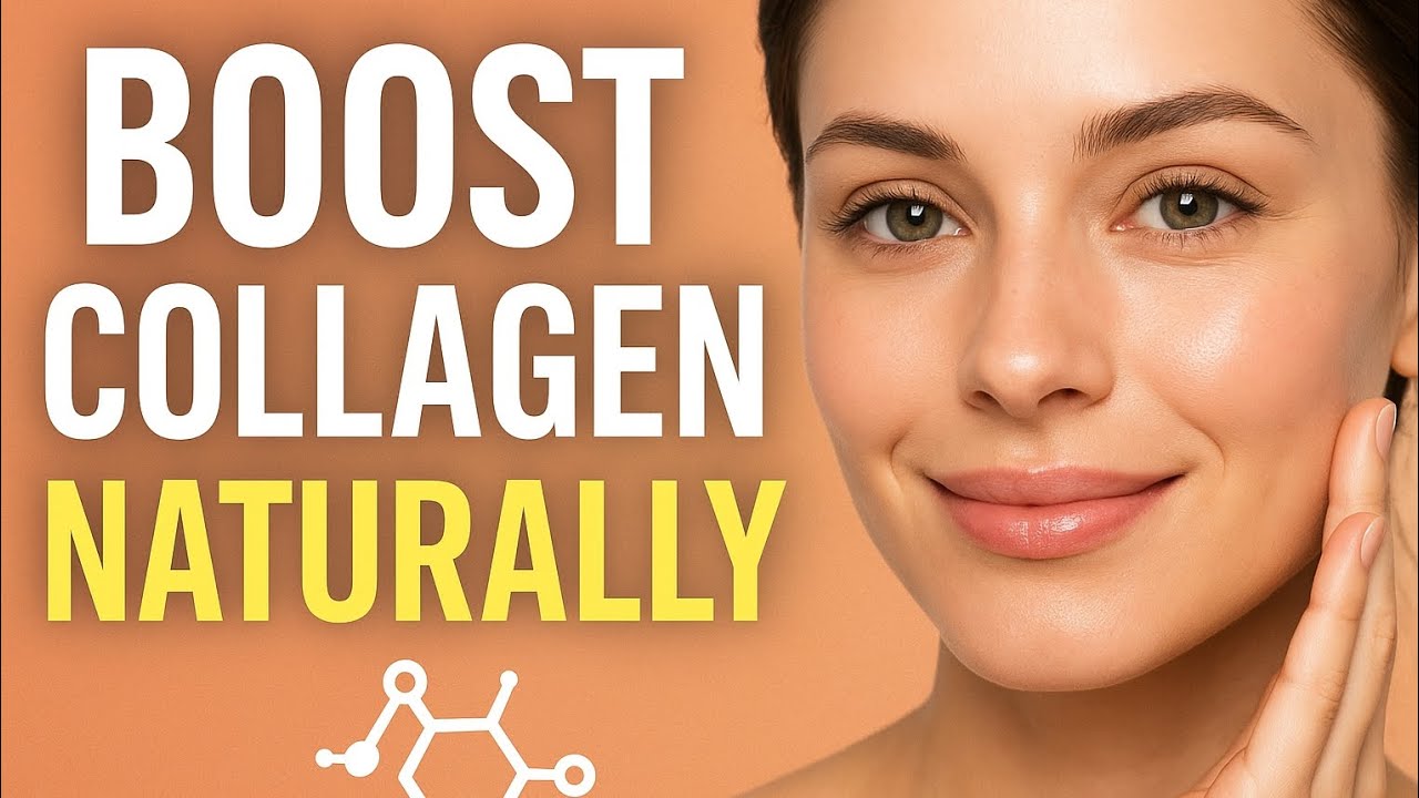 Natural Collagen Boosting Secret. Glowing skin - YouTube