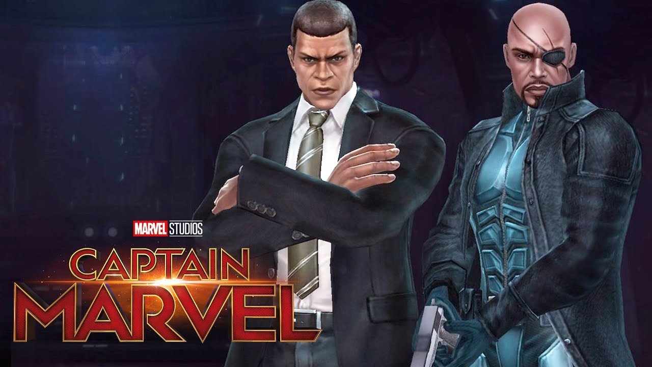 Nick Fury & Captain Marvel Uniform | Marvel: Future Fight - YouTube