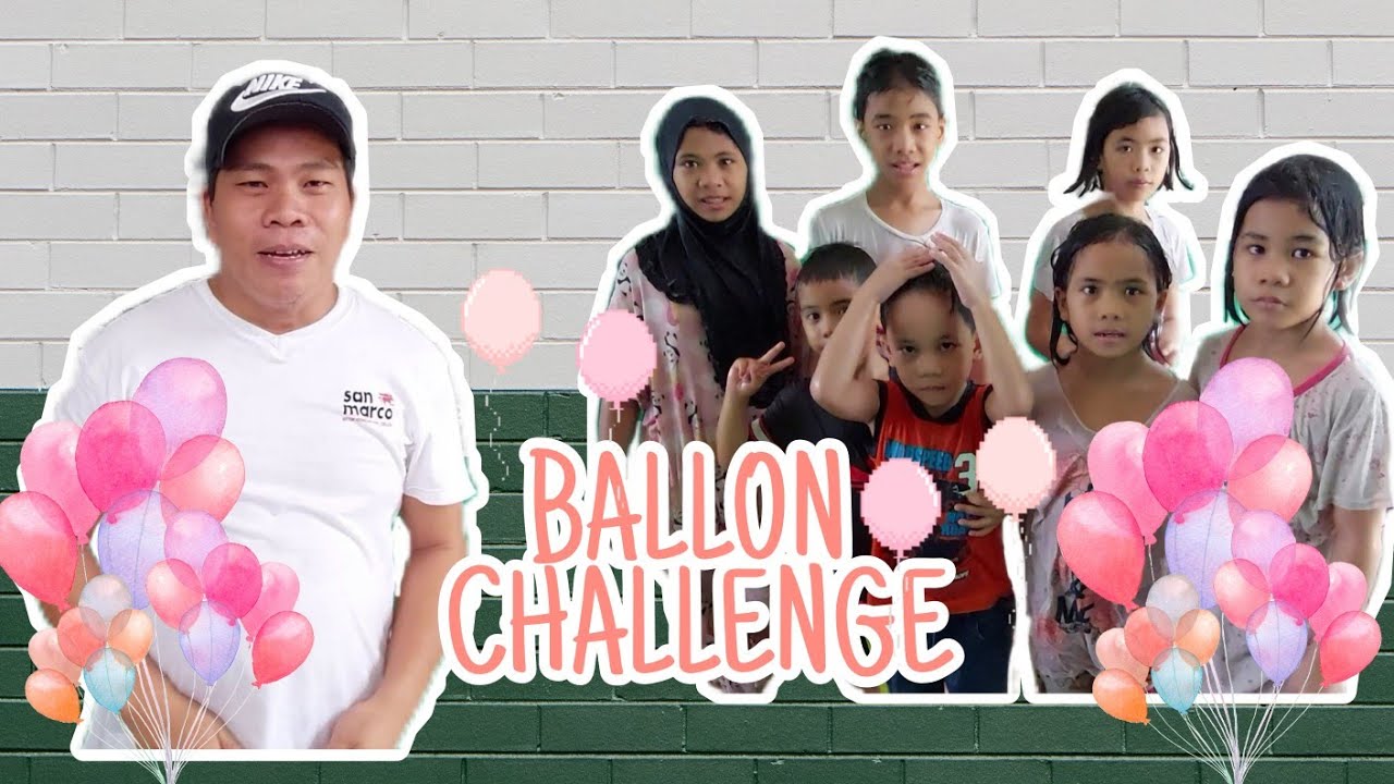 BALLOON CHALLENGE | Ang ingay nila promise! - YouTube