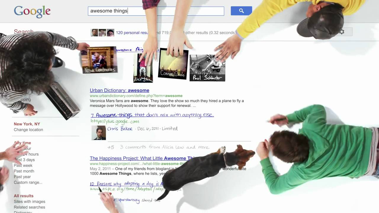 Google Search Plus Your World - Google Paperclip Video - YouTube