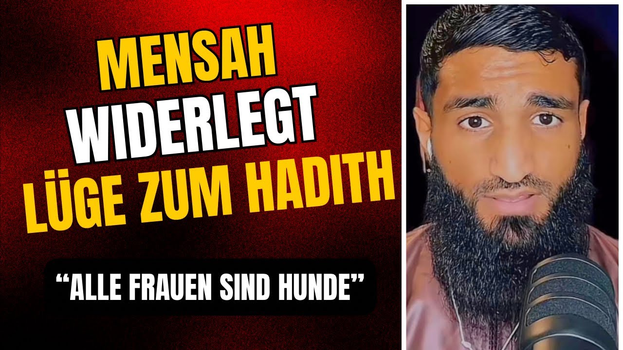 Frauenverachtung in der Bibel? - Mensah unterrichtet Liebe zum Hadith‼️ ...