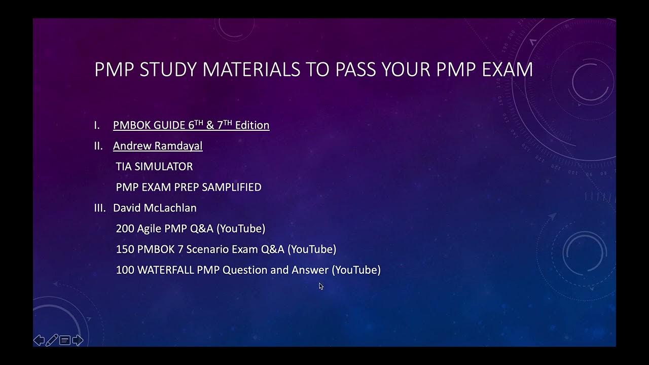 PMP Exam Preparation (5) PMP Study Materials To Pass Your PMP EXAM - YouTube