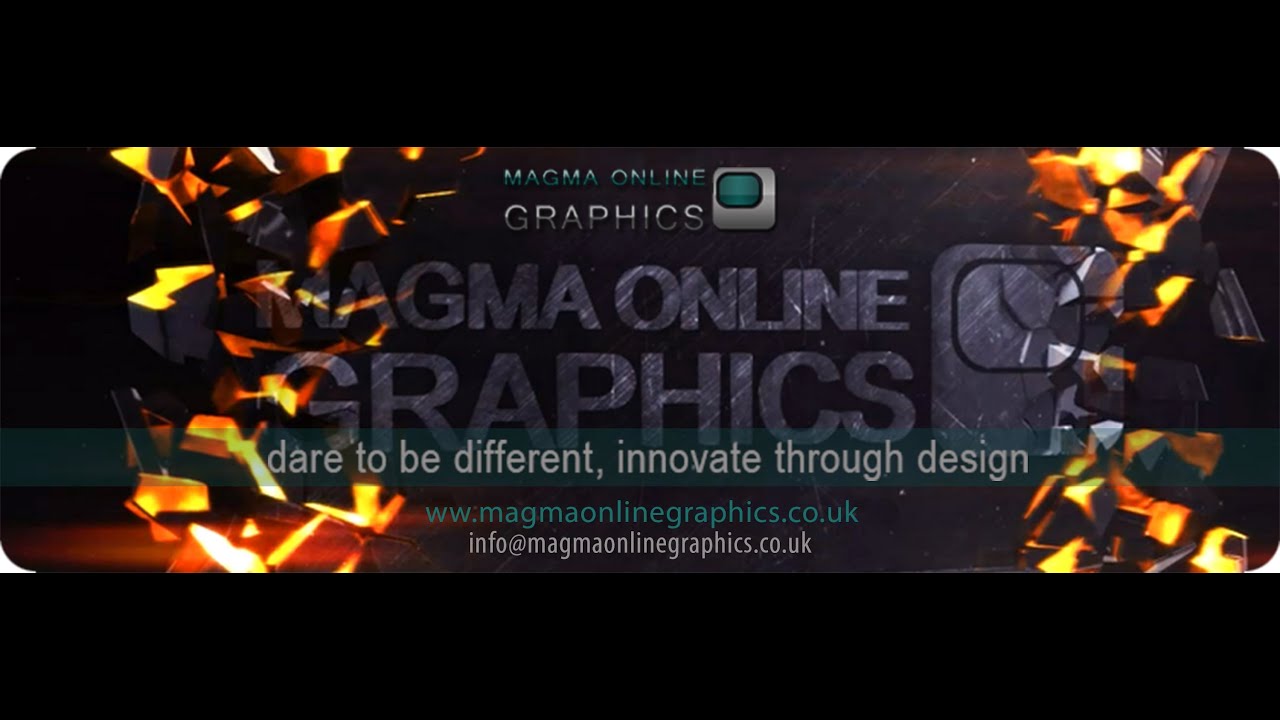 magma online graphics clip - YouTube