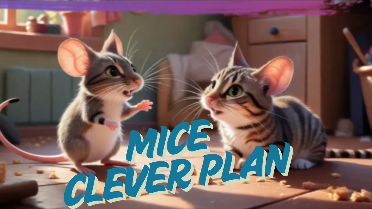 🐭The Clever Mice Brave Plan #kidsstories #forkids #wiserkidsstories # ...